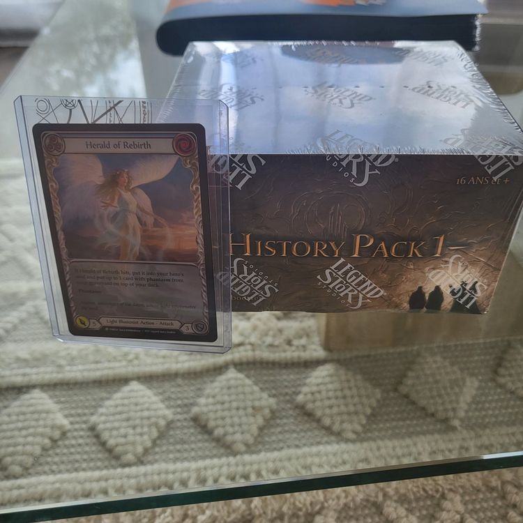 Flesh and blood booster box history pack 1 FR + carte promo | Kaufen auf Ricardo