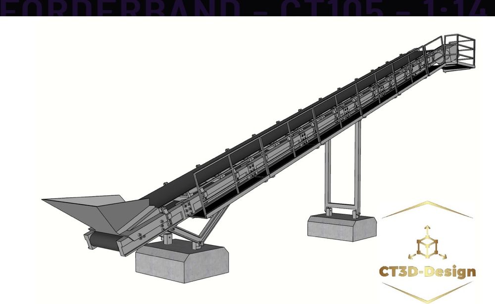 FÖRDERBAND - CT105 - 1:14 Bausatz (Neu und originalverpackt) in Altdorf ...