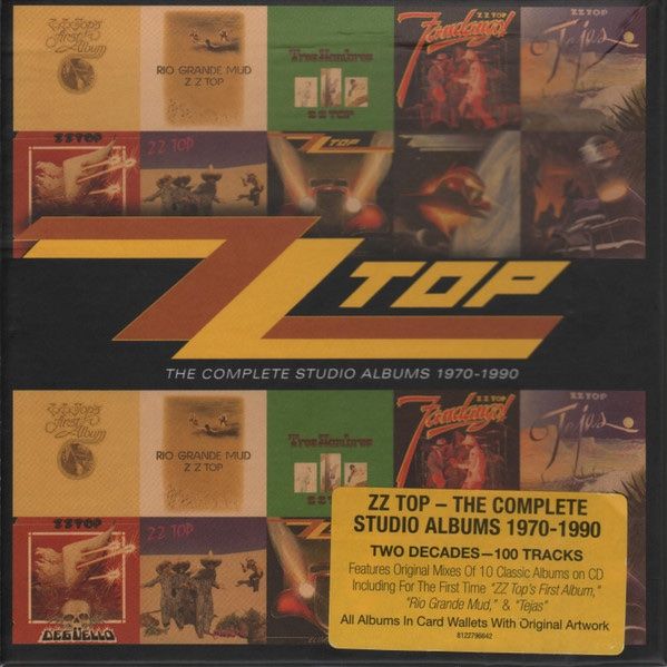ZZ TOP - 10-CD-BOX -Complete Studio Albums 1970-1990 - MINT! | Kaufen ...