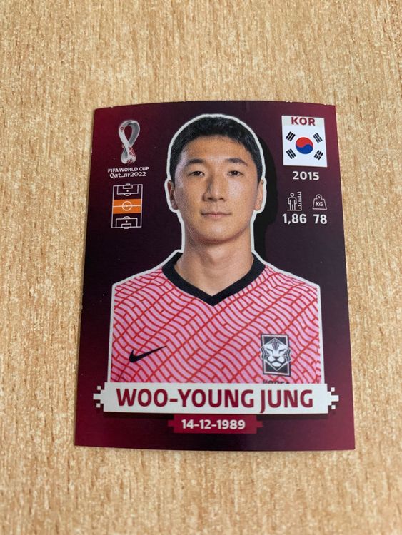 Panini WM 2022 Woo-Young Jung KOR 12 (Gebraucht) in Reinach BL für CHF ...