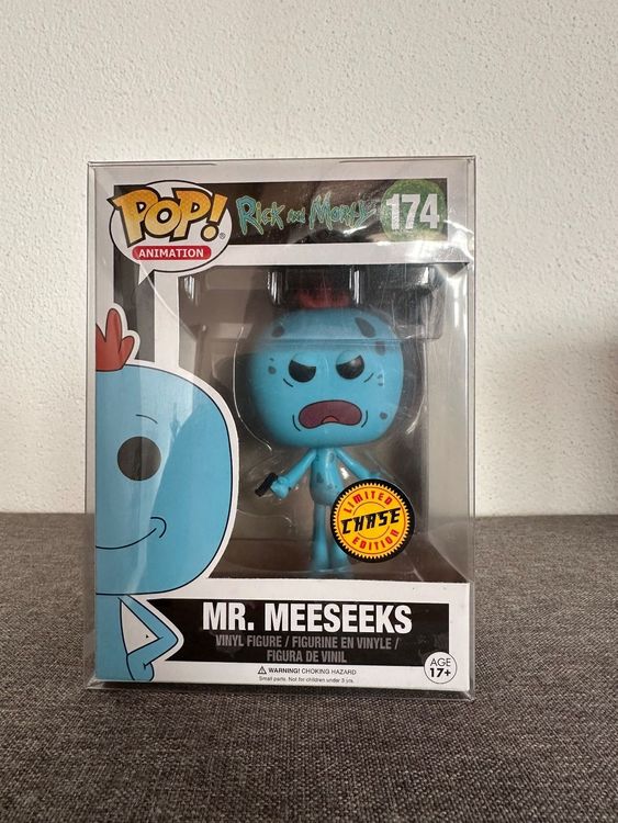 Funko Pop! Rick and Morty - Mr. Meeseeks (CHASE) 174 | Kaufen auf Ricardo