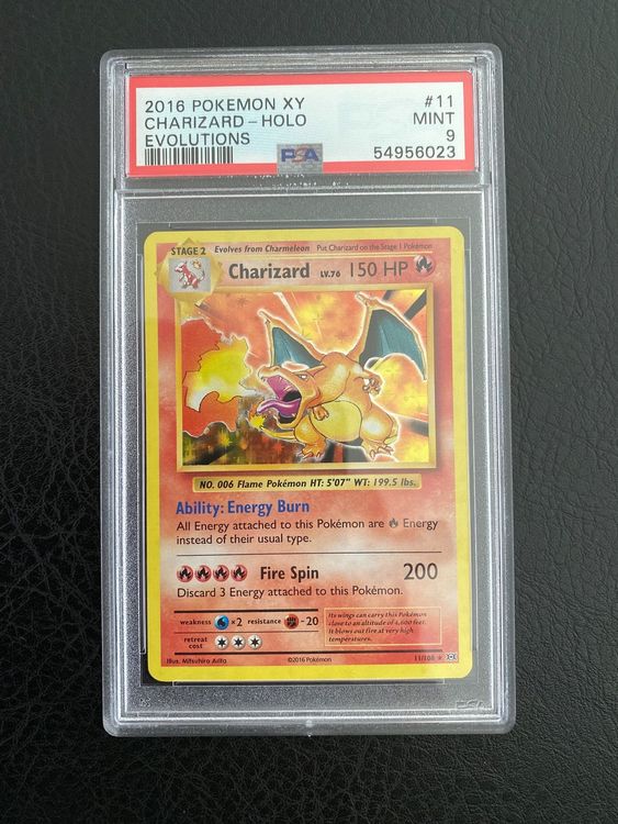 Pokemon Charizard XY Evolutions PSA 9 (Gebraucht) in Amriswil für CHF ...