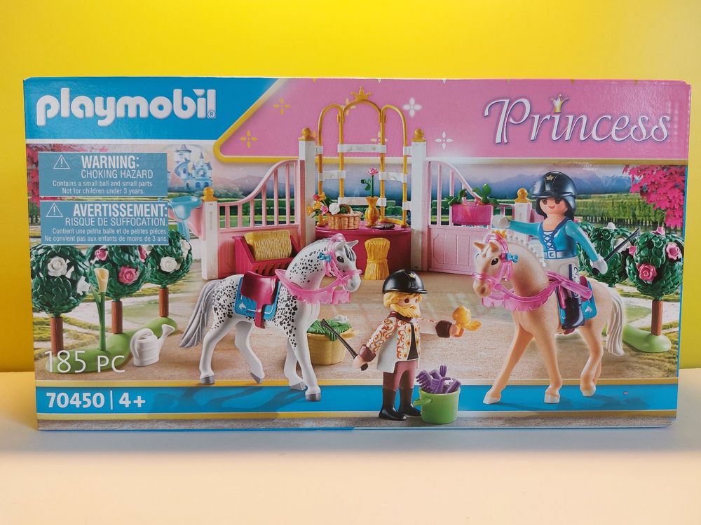 PLAYMOBIL Reitunterricht im Pferdestall 70450 NEU | Kaufen auf Ricardo