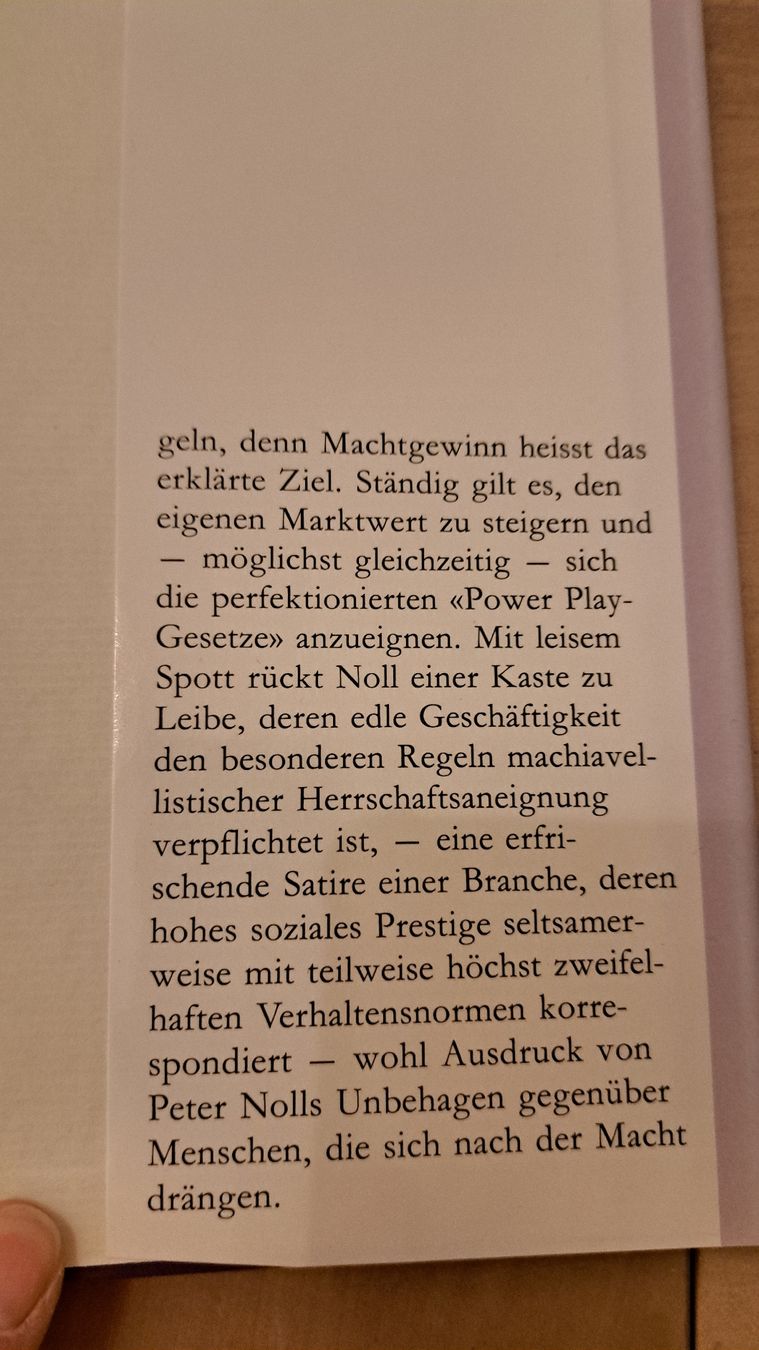 Peter Noll, H.R. Bachmann. Der kleine Machiavelli (Gebraucht) in Zürich ...