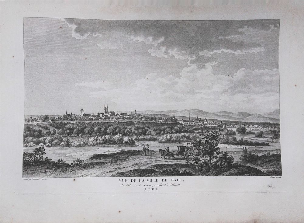 Basel Originalkupferstich von Perignon 1780 (Gebraucht) in Rafz für CHF 78 – mit Lieferung auf ...