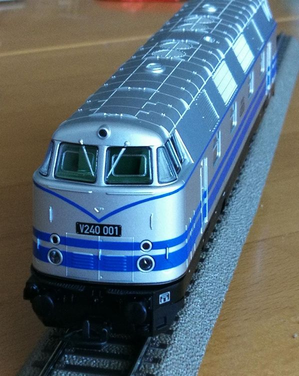 Piko, H0, DC, V240 Diesellok Digital der DR (Neu und originalverpackt ...