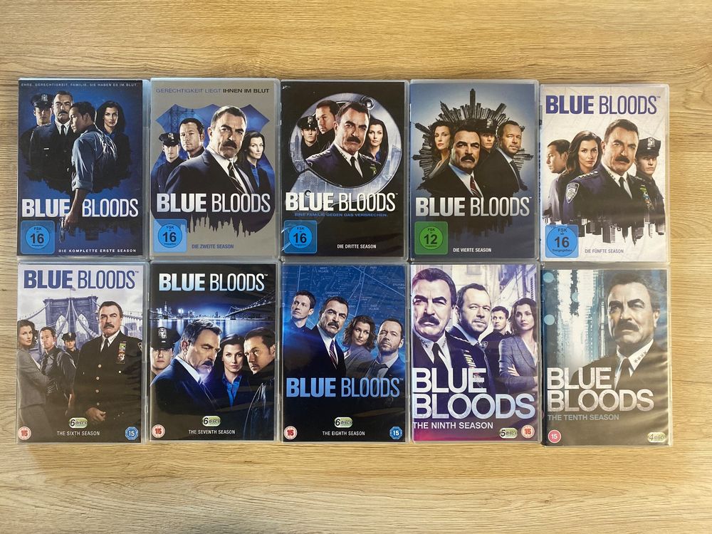 Blue Bloods - Staffeln 1-10 (de/en) (Gebraucht) in Buchen im Prättigau für CHF 55 – mit ...