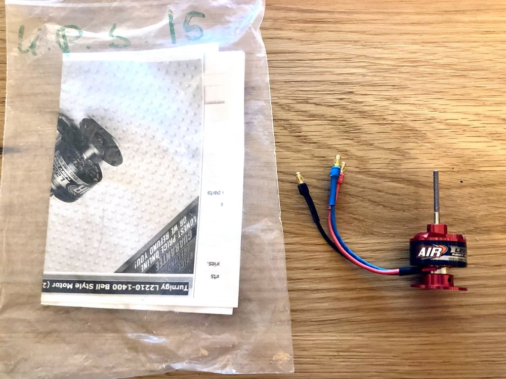 Moteur brushless Turnigy L2210-1400 Bell Style Motor (210w) (Neu ...