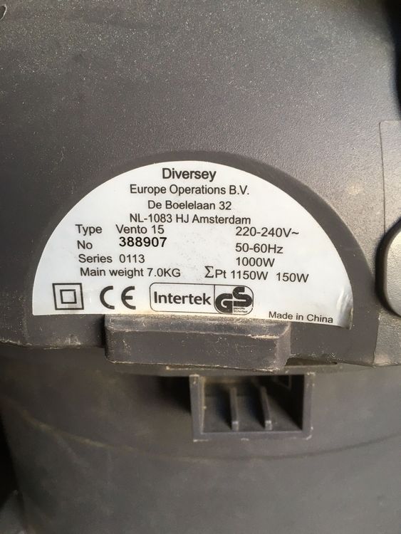 Taski Vento 15 Staubsauger 1000W | Kaufen auf Ricardo