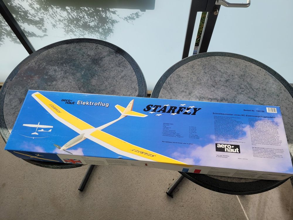 Aeronaut Starfly, E-Segler Bausatz 2500 mm., Neu+OVP. (Neu und ...