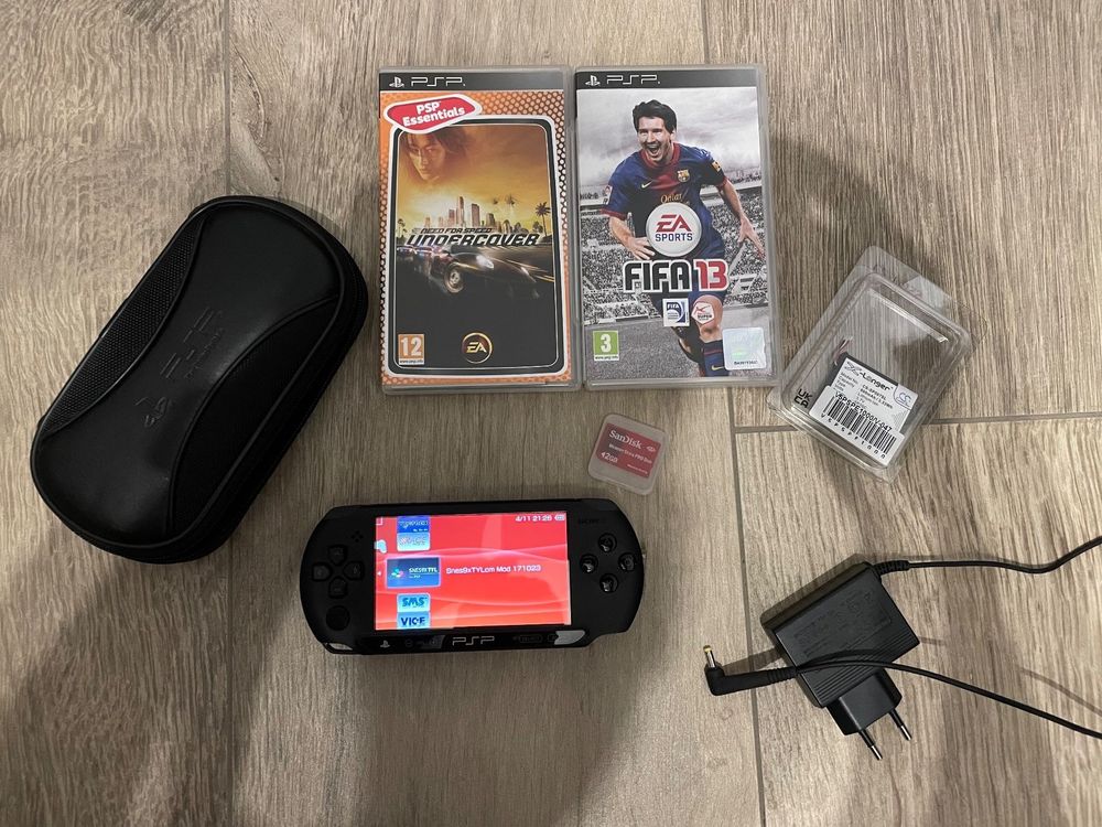 Sony PSP Street / 32GB / 2 Games / Jailbreak /CFW | Kaufen auf Ricardo