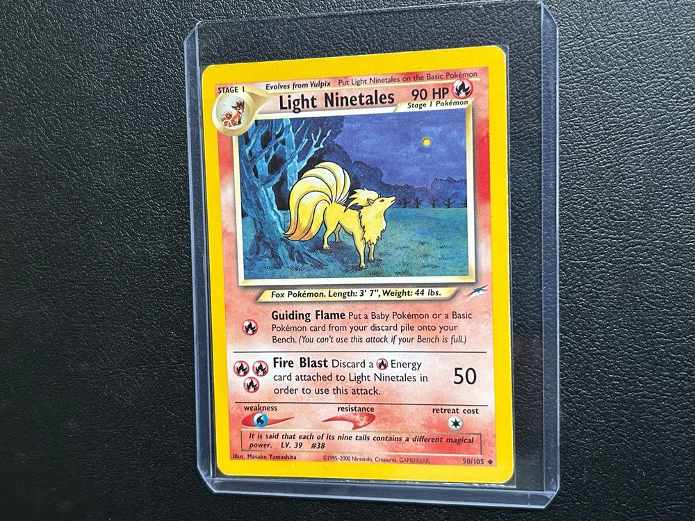 Light Ninetales #50 / Pokémon Neo Destiny / English (Gebraucht) in ...