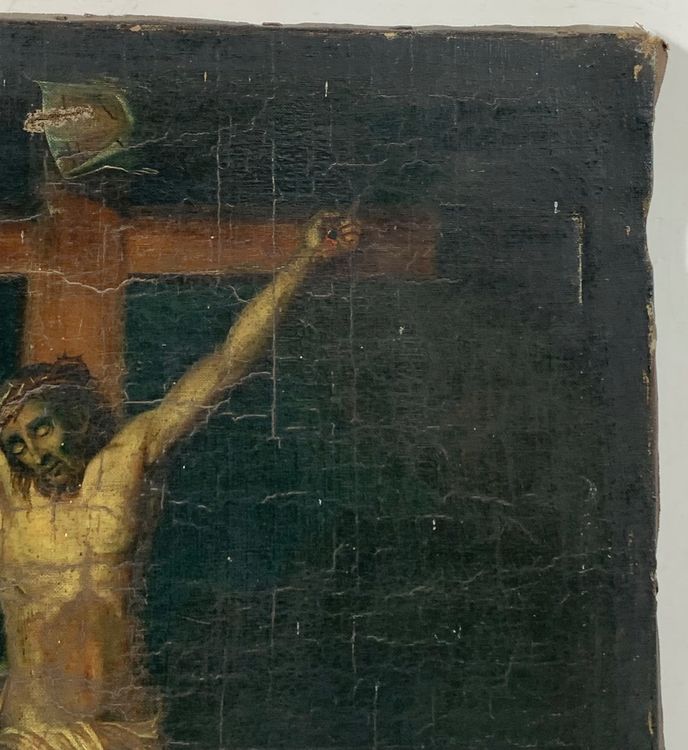 Antikes Heiliges Gemälde Kreuzigung (Gebraucht) in Root für CHF 110 – mit Lieferung auf Ricardo ...