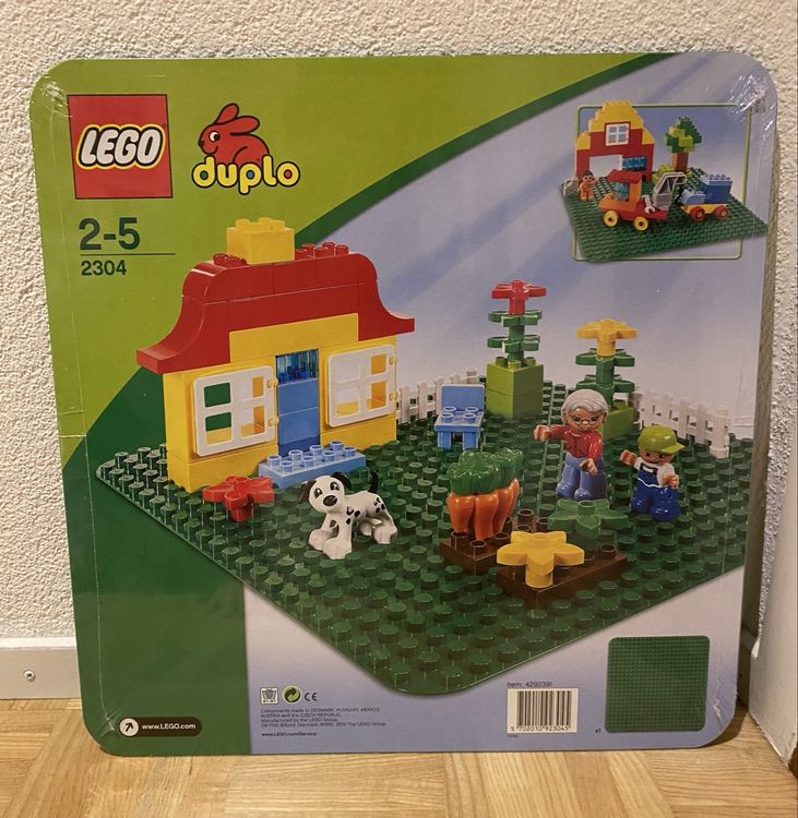 LEGO DUPLO 2304 Große Bauplatte - für kleine Baumeister (Neu und ...