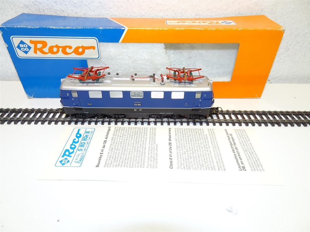 Roco Lokomotive DB E41 HO 43636 (Gebraucht) in für CHF 58.9 – mit Lieferung auf Ricardo kaufen
