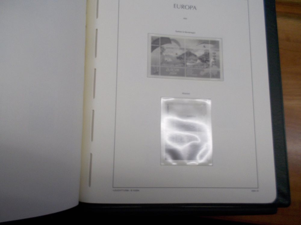 4 Vordruckalben falzlos, Europamarken leer, 1956-2001, (Gebraucht) in Niederwil AG für CHF 21.2 ...