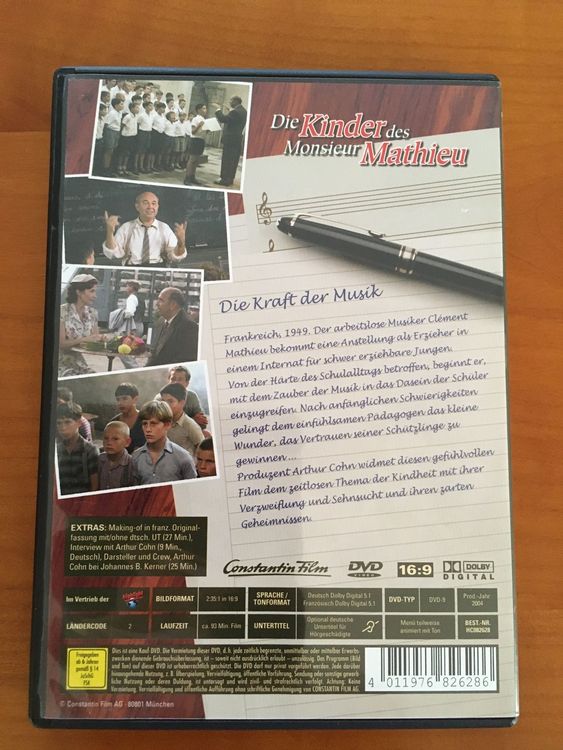 Die Kinder des Monsieur Mathieu - Dvd (Gebraucht) in Arbon für CHF 3 – mit Lieferung auf Ricardo ...