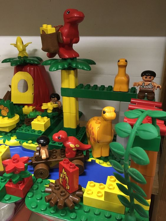 Lego Duplo Set 2604 Dino World ohne OVP, 1 Teil fehlt (Gebraucht) in ...