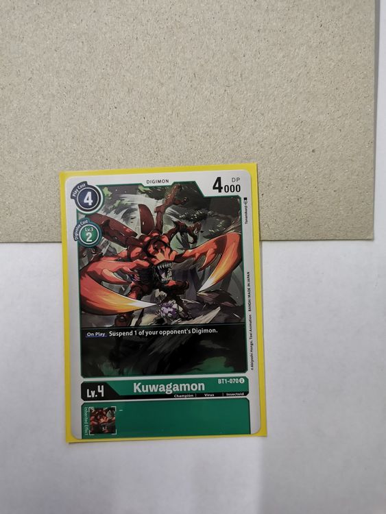 Digimon/Kuwagamon BT1-070 U | Kaufen auf Ricardo