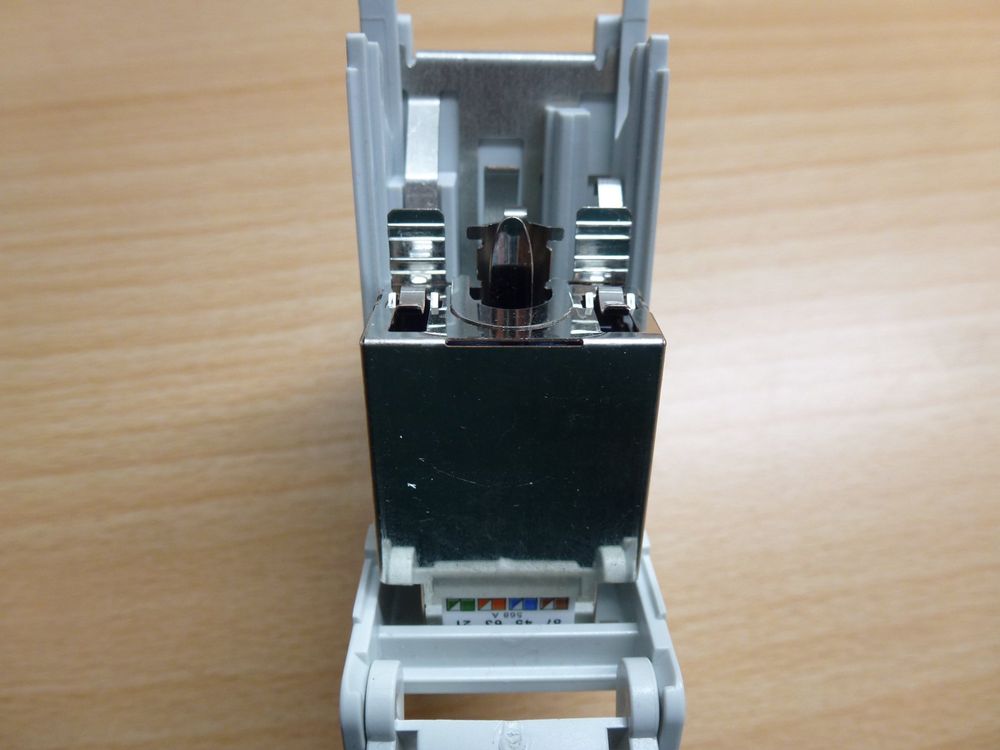 RJ45 DIN-Modul Wago mit R&M Anschlussmodul (Neu (gemäss Beschreibung ...