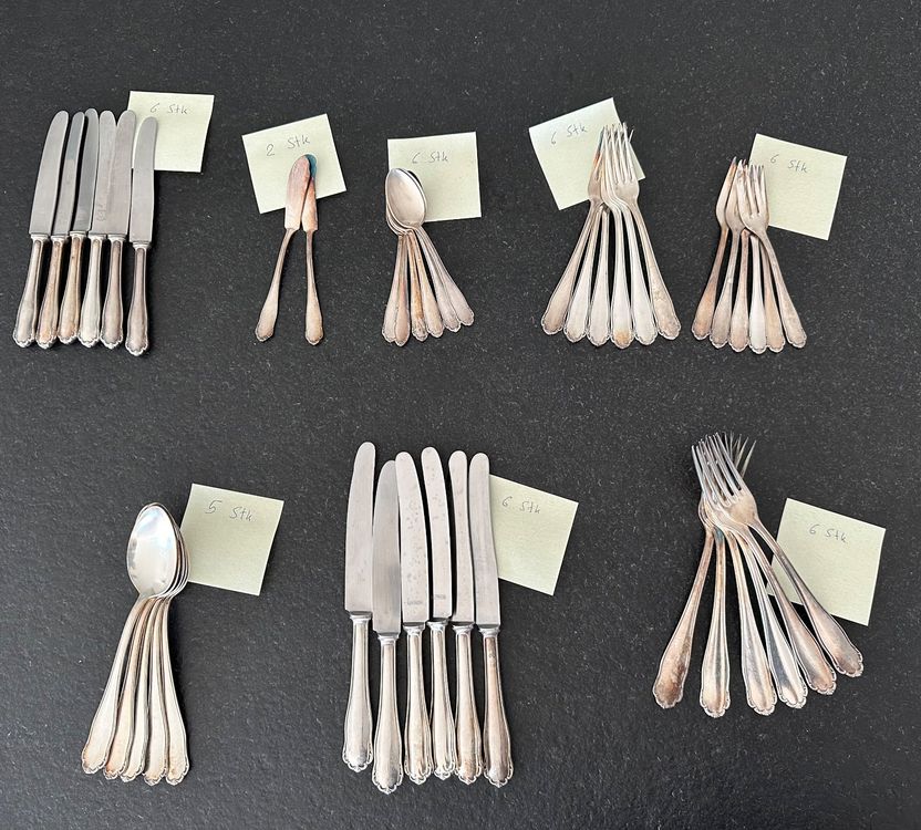 Silberbesteck 43 teilig | Kaufen auf Ricardo