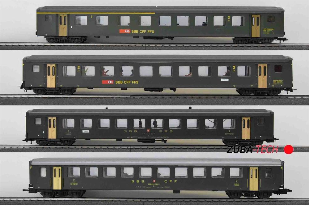 Roco/Lima 4x Personenwagen EW II/I H0 GS (Gebraucht) in St. Gallen für CHF 40 – mit Lieferung ...