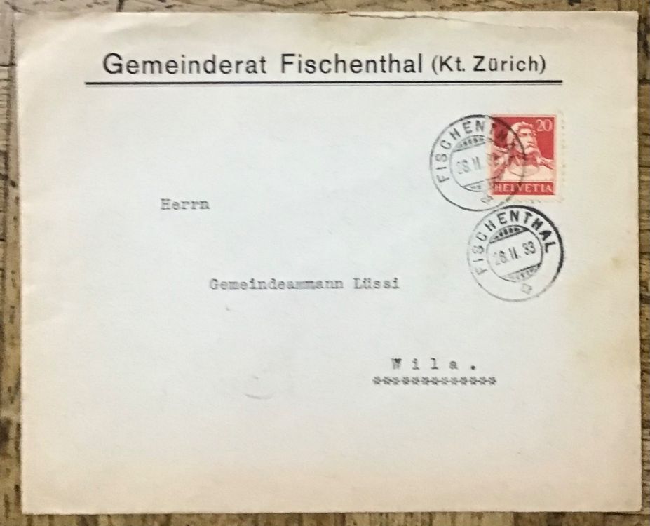 Antike Handgeschriebene Brief mit Cuver 1900 (Gebraucht) in für CHF 45 ...