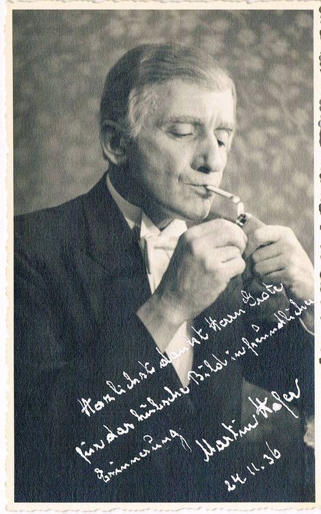 Martin Hofer Autogramm signiert Vintage Foto 9x14cm (Gebraucht) in Bischofszell für CHF 20 – mit ...