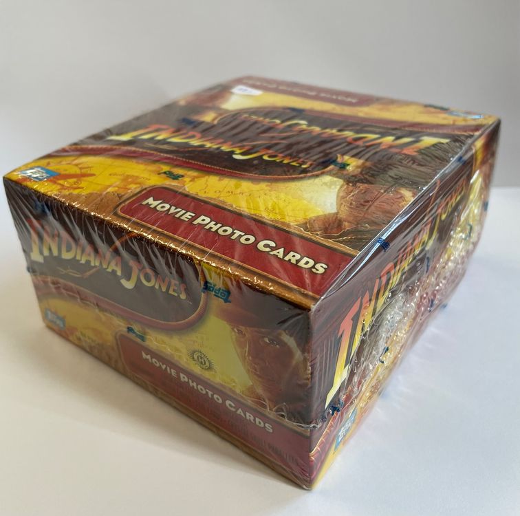 Indiana Jones, Movie Photo Cards, 24 Packs 7 Cards per Pack (Neu und ...