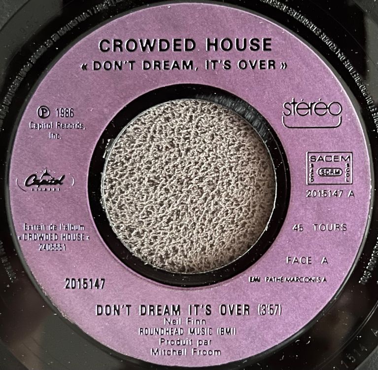 CROWDED HOUSE - DON'T DREAM IT'S OVER | Kaufen auf Ricardo CROWDED HOUSE - DON'T DREAM IT'S OVER | Kaufen auf Ricardo