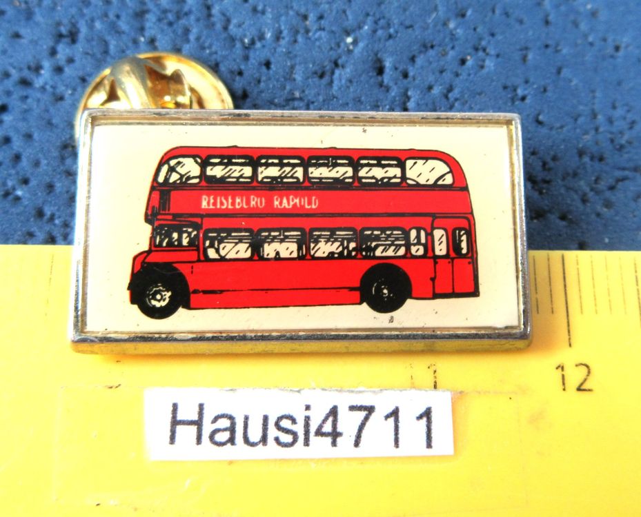 AUTO-BUS-PIN LONDEN DOPPELDECKER ROT | Kaufen auf Ricardo