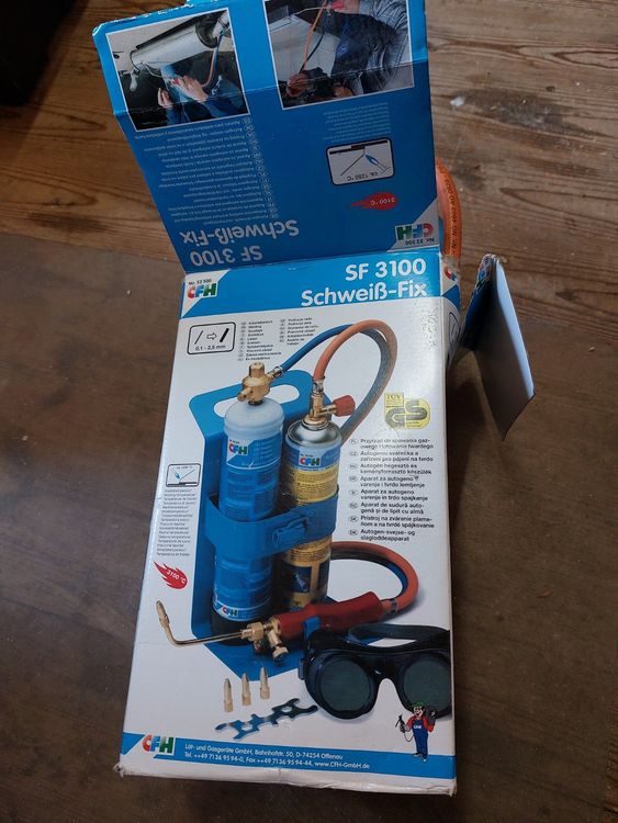 CFH Autogen-Schweiss-Hartlötgerät SF 3100 Schweiss-Fix (Gebraucht) in ...