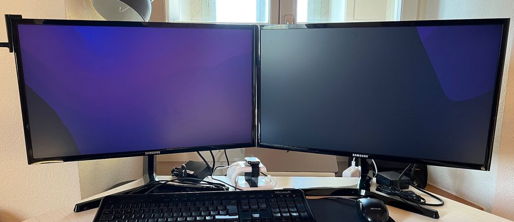 Zwei Samsung LED Monitore 23.5" (2x 1920 x 1080 Pixels) | Kaufen auf ...