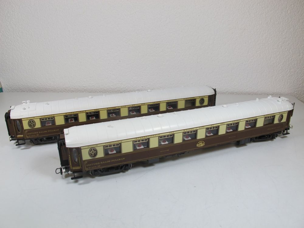 Rivarossi H0: 2 x CIWL Pullman Salon Wagen (Gebraucht) in Fontaines NE für CHF 76 – mit ...