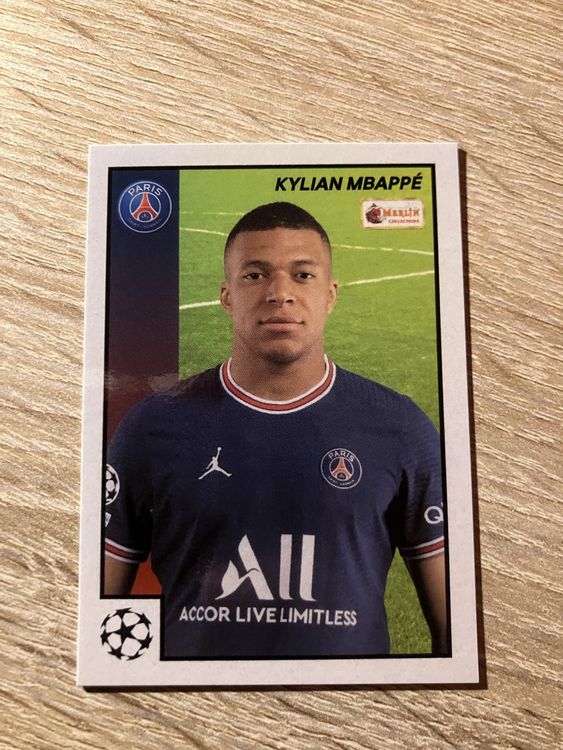 Topps Merlin Heritage 97 Mbappe PSG 2021 Card | Kaufen auf Ricardo