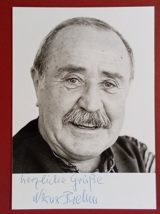Werner Brehm 1926-2010 Autogramm Fotopostkarte 10x15cm (Gebraucht) in ...
