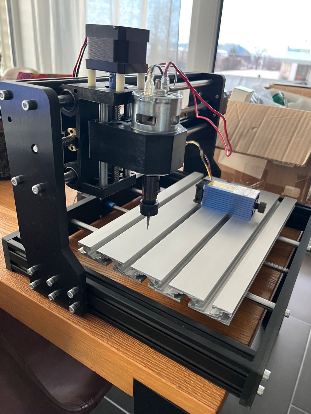 CNC3 Pro 3018 CNC & Laser – kaum benutzt, komplett (Gebraucht) in ...