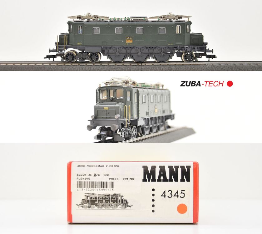 Fleischmann 4345 E-Lok Ae 3/6 I SBB H0 GS Analog mit OVP (Neu (gemäss ...