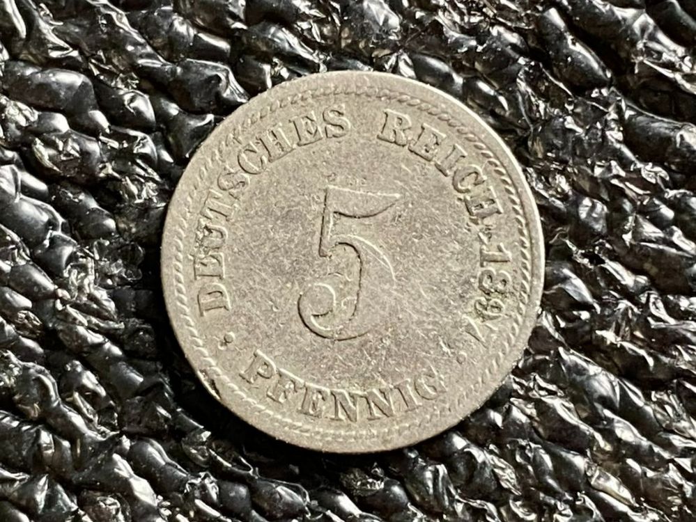 DE 5 Pfennig Deutsches Reich 1897 D | Kaufen auf Ricardo