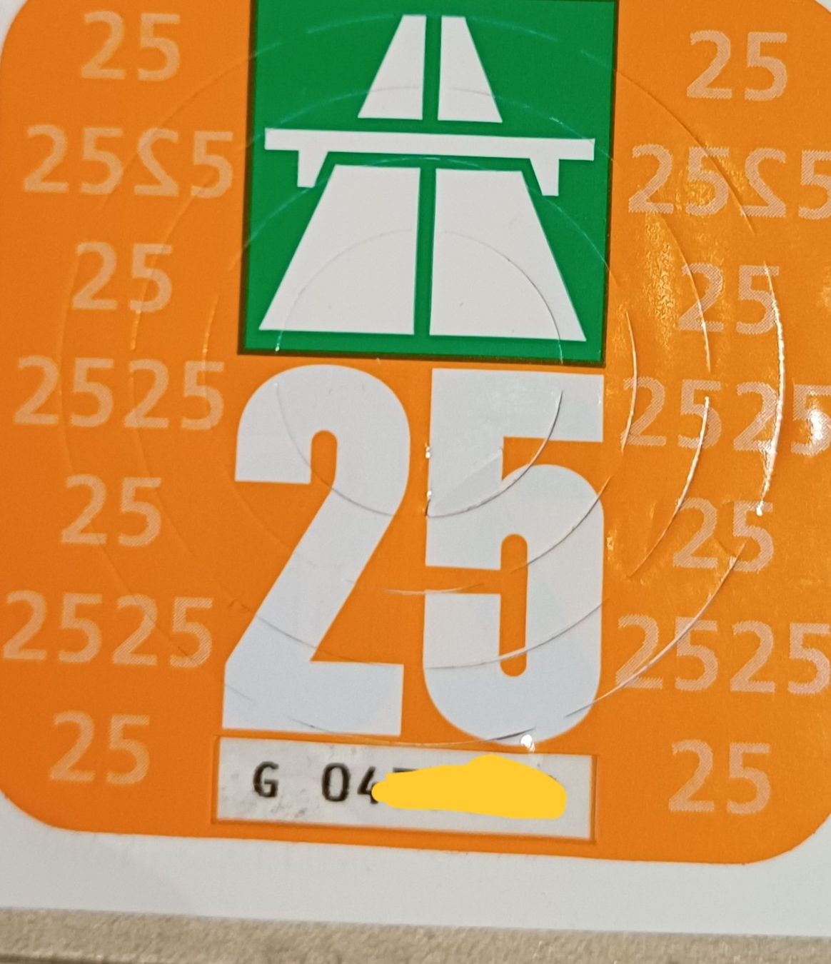 Autobahnvignette 2025 (Neu (gemäss Beschreibung)) in Muralto für CHF 14 ...