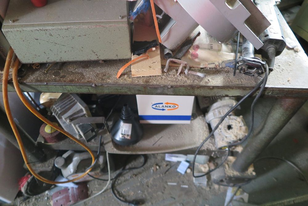 Stahl Schwerlasttisch mit Rollen H78 L100 T50 | Kaufen auf Ricardo