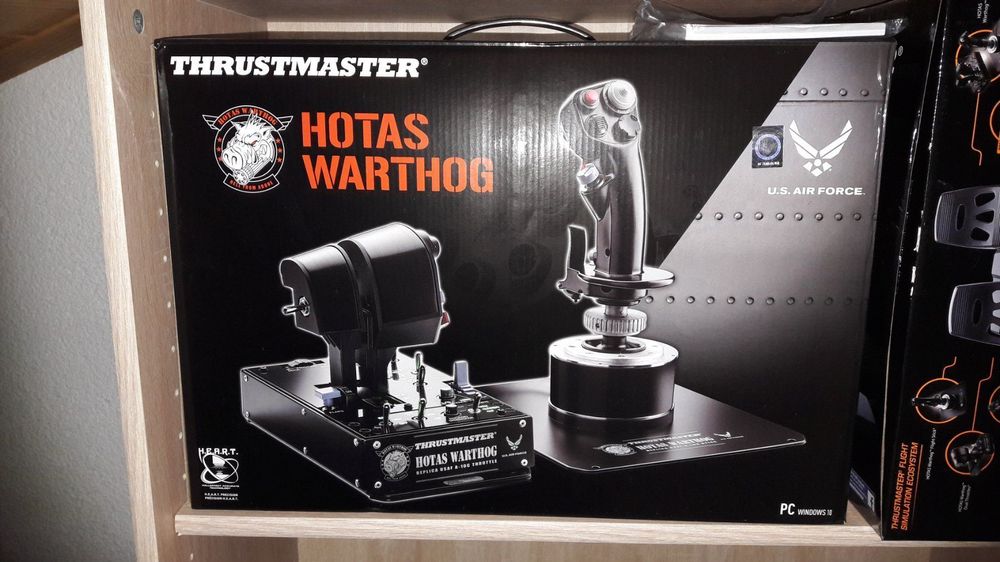 Trustmaster HOTAS Warthog und Trustmaster TFRP Ruders (Neu (gemäss ...