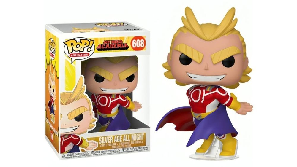 My Hero Academia POP! Animation Vinyl All Might (Silver Age) (Neu und ...