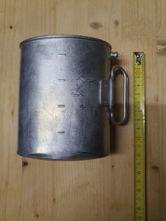Vintage Aluminium Military Cup with Handle (Gebraucht) in Aathal ...