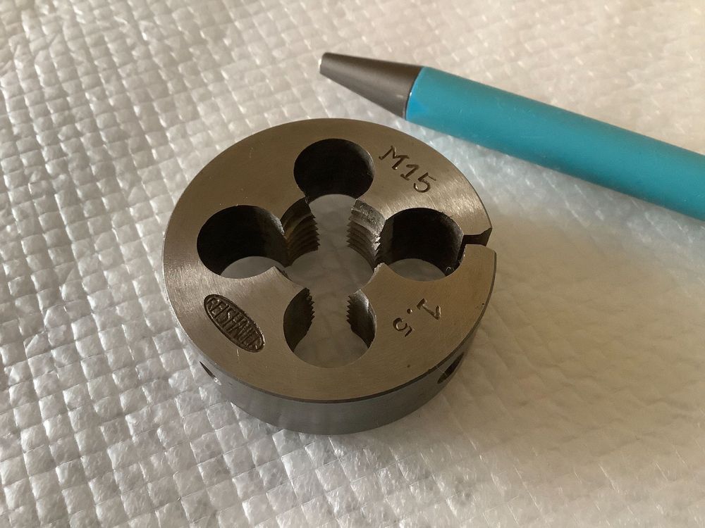 M15 x 1.5 Schneideisen Filière , von REISHAUER, unbenutzt | Kaufen auf Ricardo