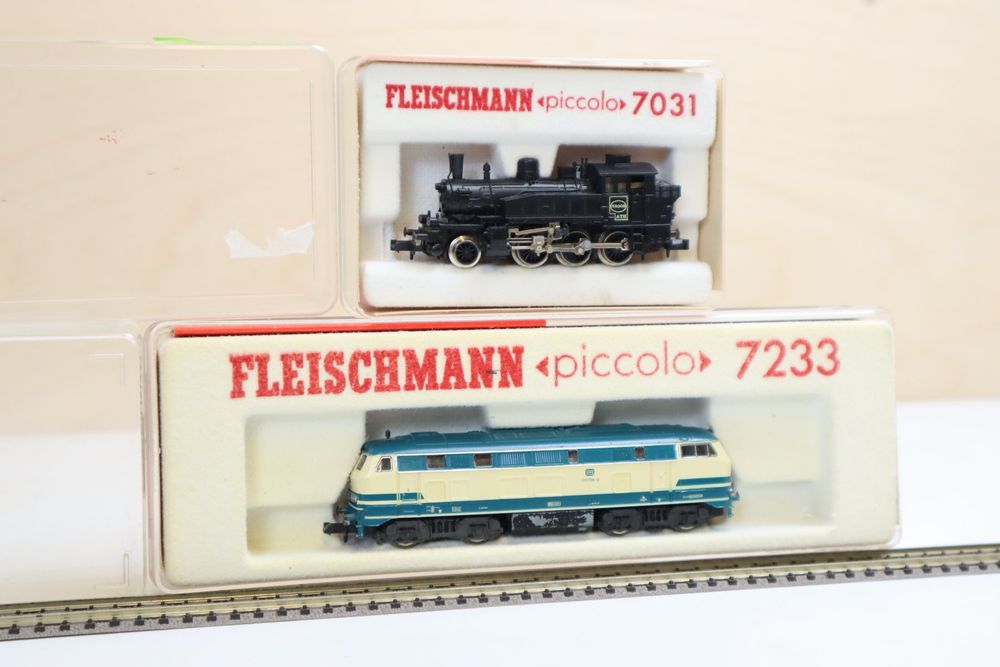 Fleischmann Doppelpack Dampflok & Diesellok 7031 / 7233 | Kaufen auf ...