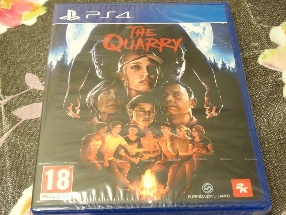 The Quarry PS4 NEUWARE FRANZÖSISCHE VERPACKUNG (Neu und ...