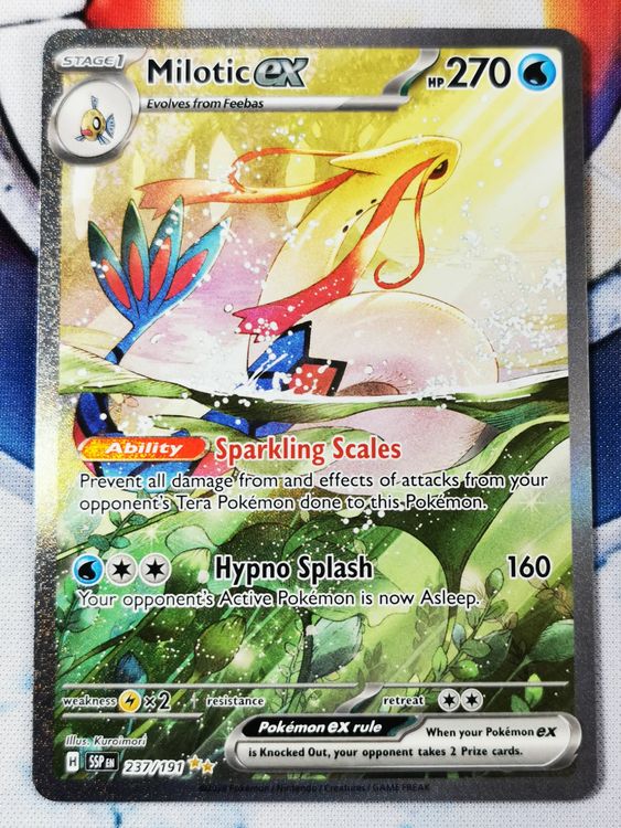 Pokemon Milotic EX 237/191 SIR Surging Sparks EN (Neu (gemäss ...