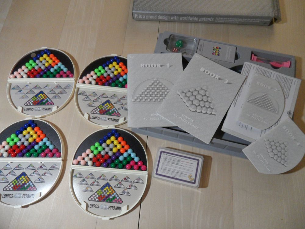 Lonpos 4D das Original + Karten + 2 Sets zusätzlich - Neu! (Neu und ...