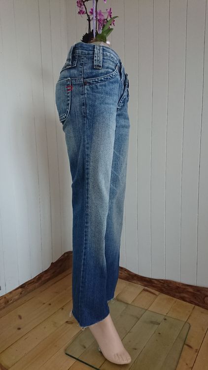 DIESEL Vintage Jeans Hose 29 TIINER 90s low straight Denim (Gebraucht ...